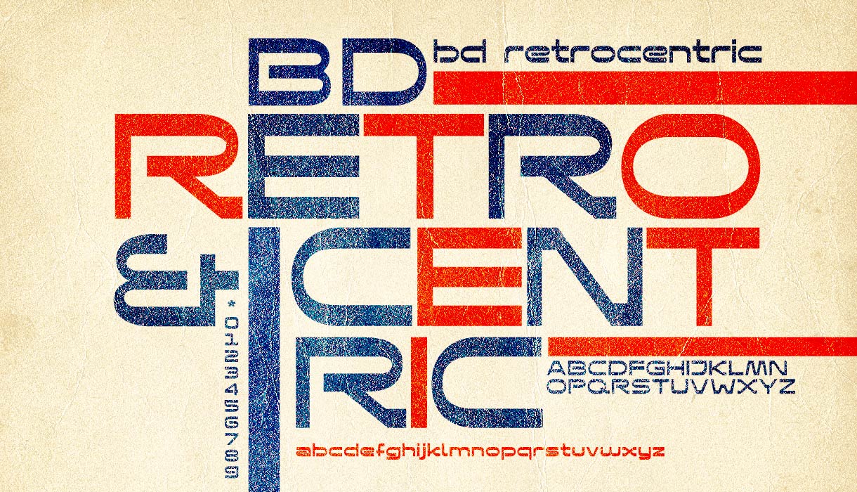 Typedifferent - BD Retrocentric