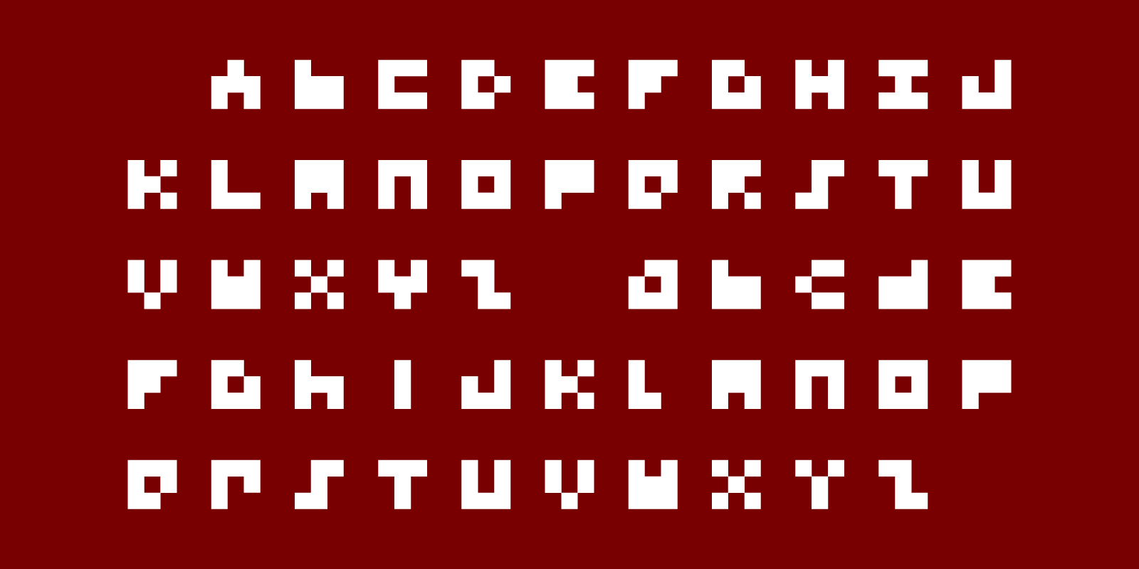 Typedifferent - BD Tinyfont