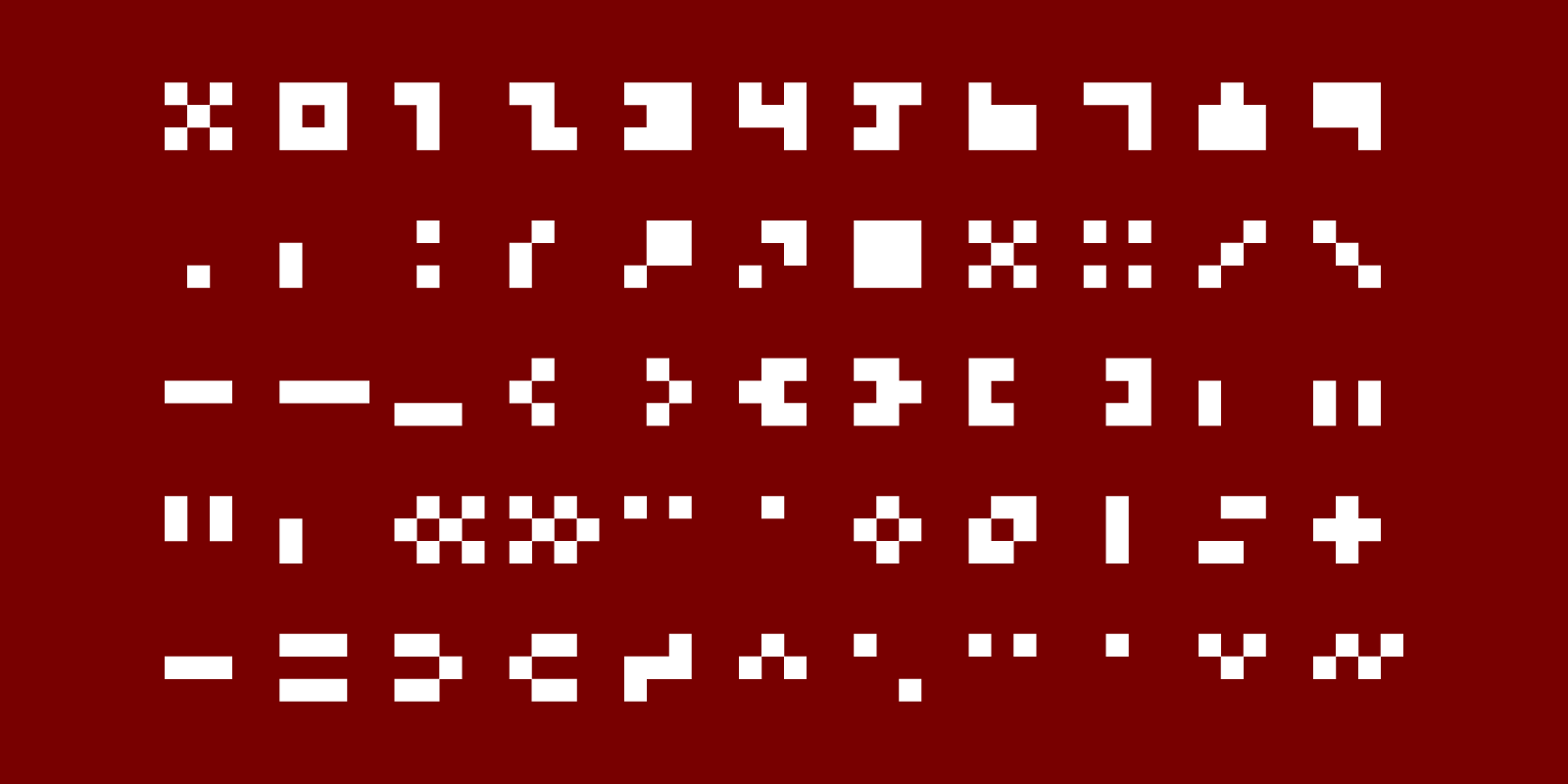 Typedifferent - BD Tinyfont